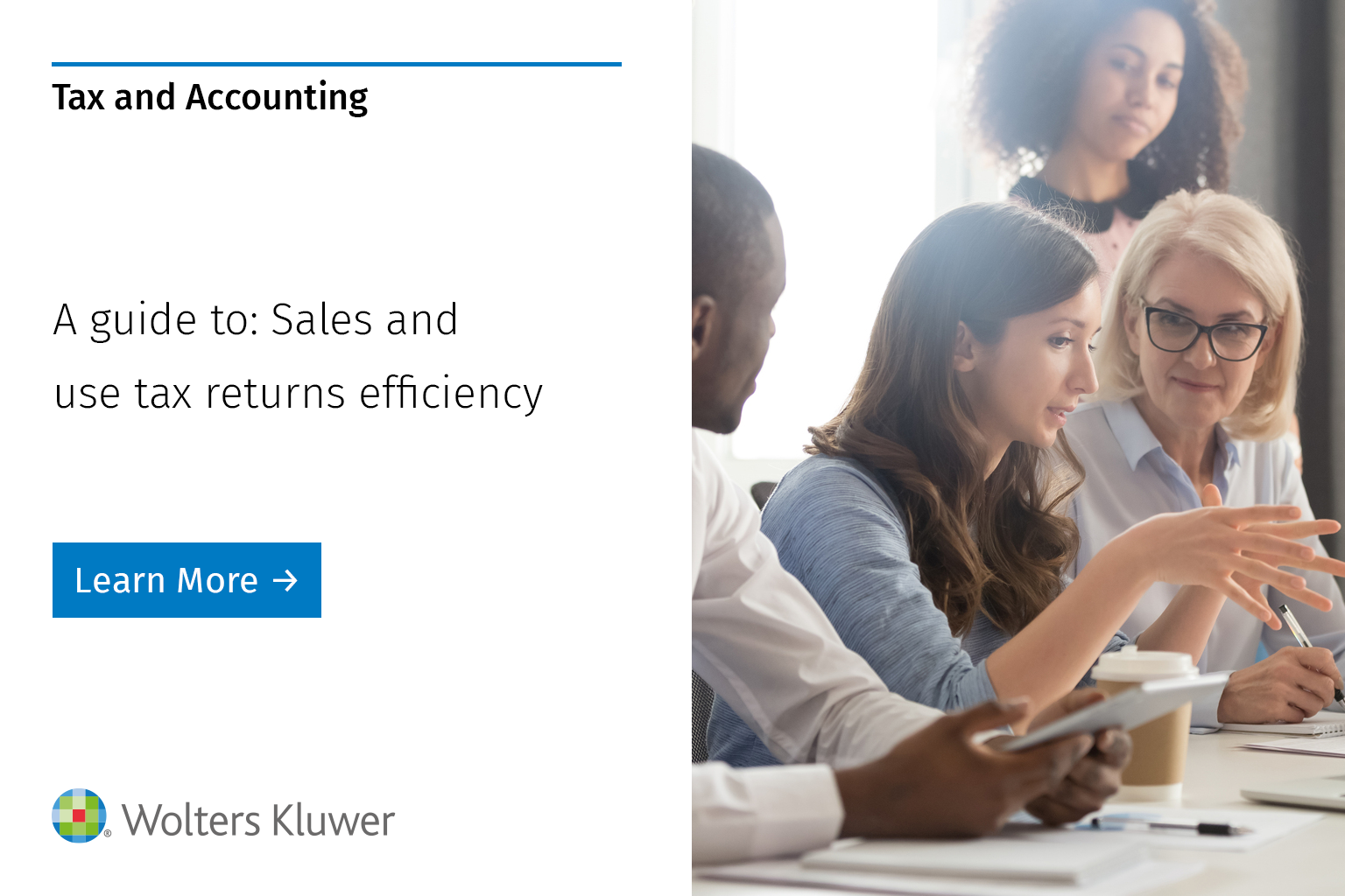 A guide to: Sales and use tax returns efficiency | Wolters Kluwer