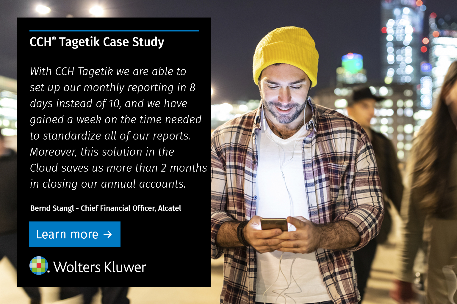 Cloud reporting: Alcatel-Lucent saves time with CCH Tagetik on Cloud ...