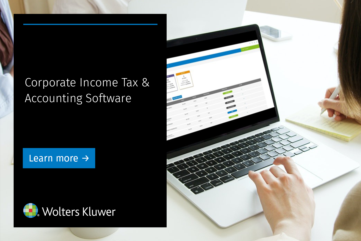 Corporate tax | Business income tax software from CCH® | Wolters Kluwer