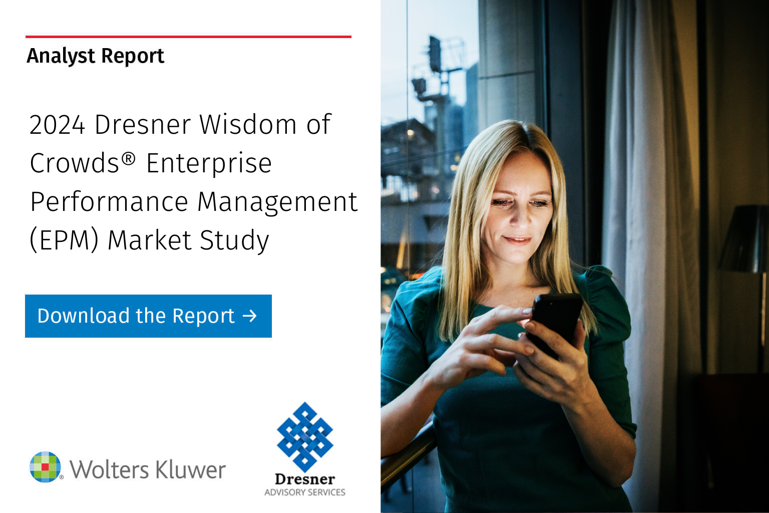 Dresner EPM Market Study 2024 - CCH Tagetik Software | Wolters Kluwer