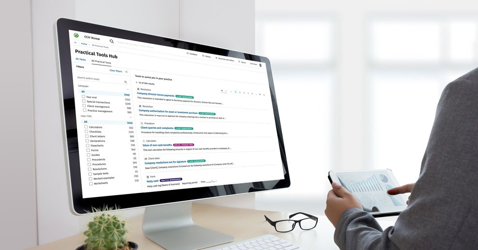 CCH iKnowConnect – Business Fitness | Wolters Kluwer