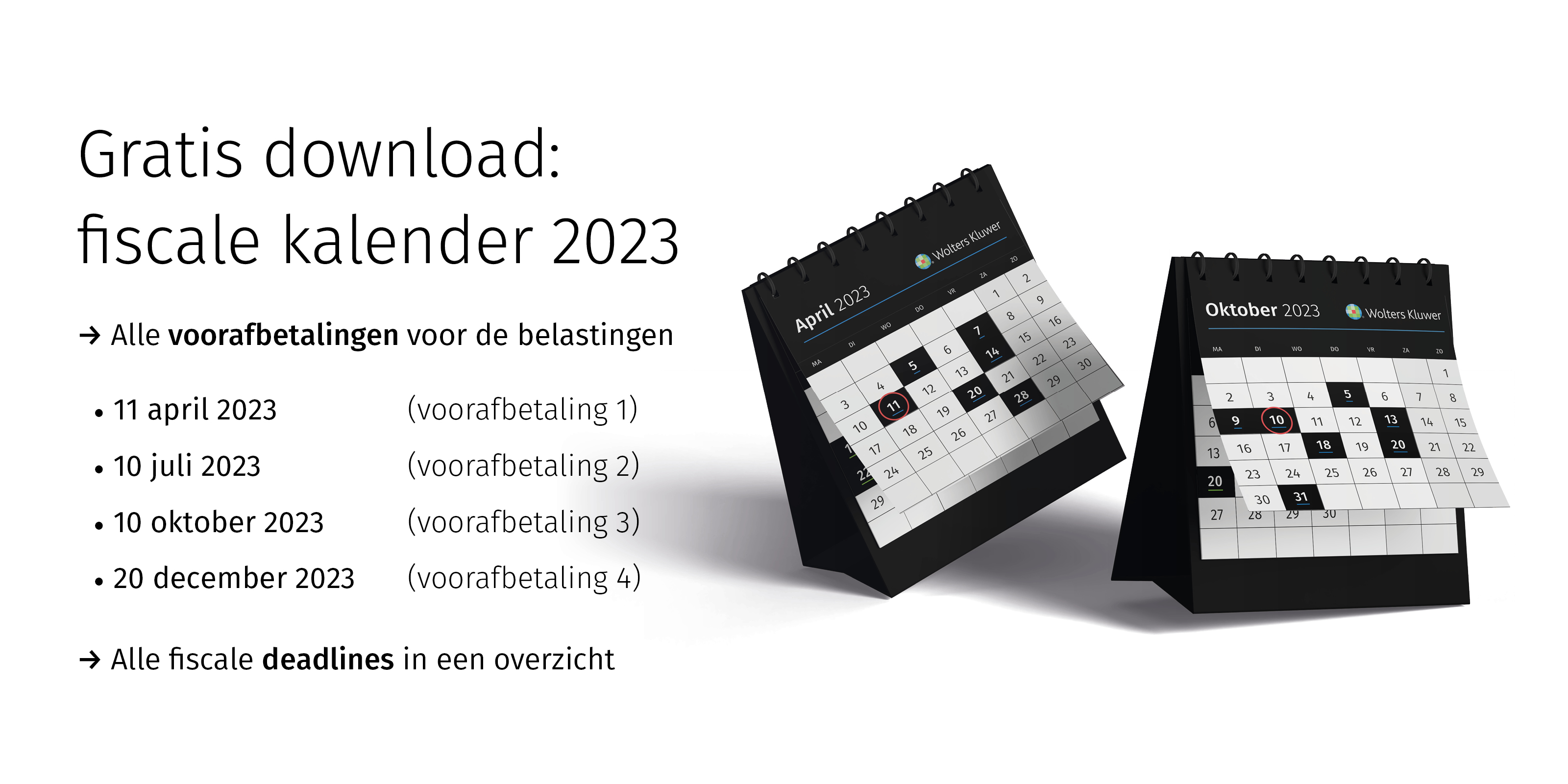 Voorafbetalingen belastingen 2023: dit zijn de data en ...