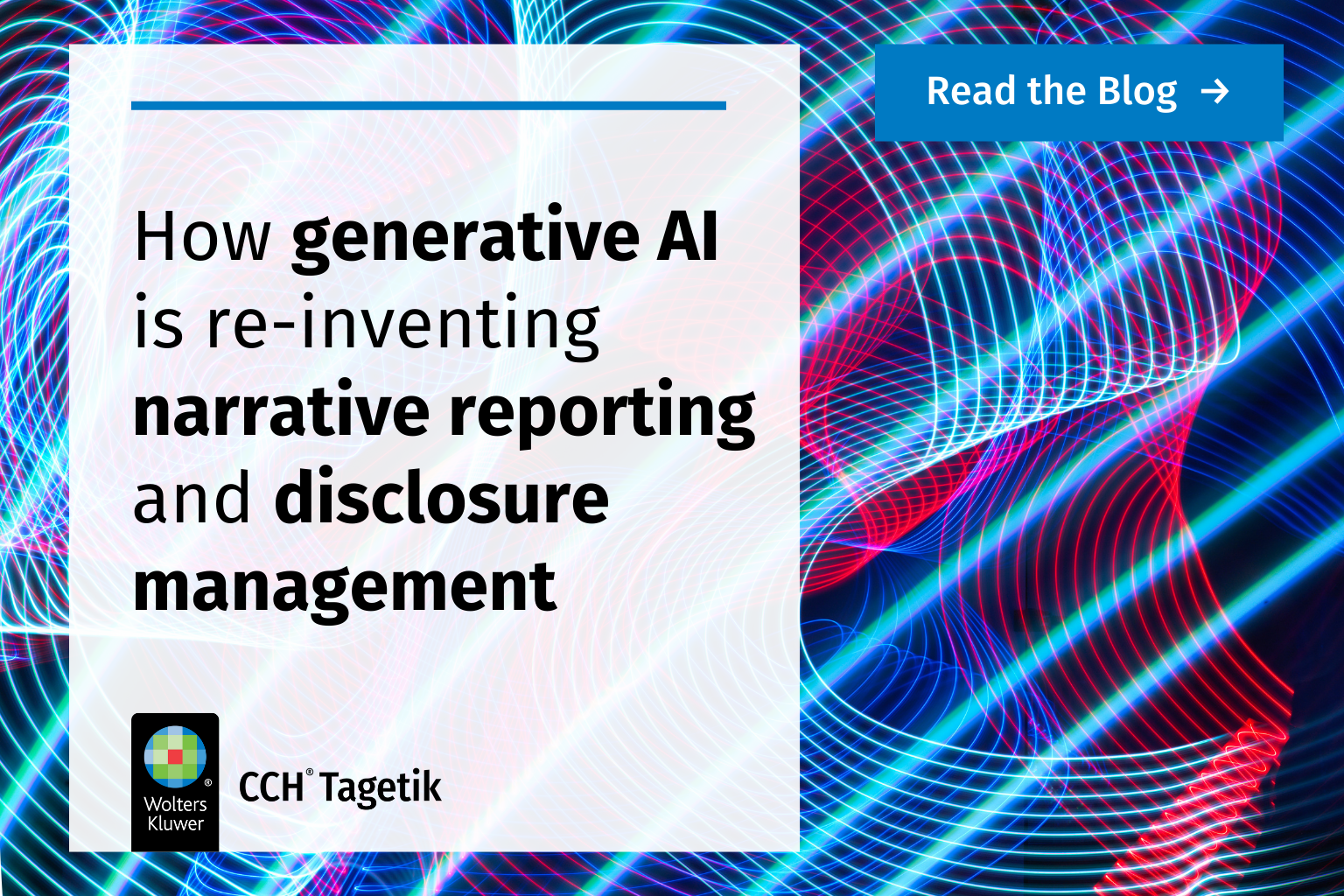 How generative AI is re-inventing narrative reporting and disclosure management | Wolters Kluwer