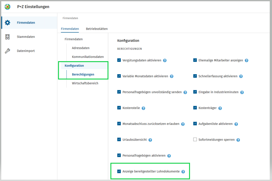 Personal und Zeiten - Wie kann ich die Lohndokumente meiner Mitarbeiter ...