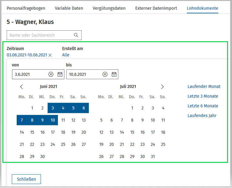 Personal und Zeiten - Wie kann ich die Lohndokumente meiner Mitarbeiter ...