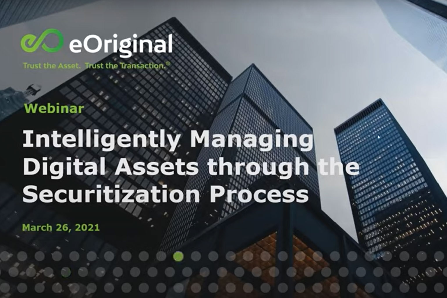 Ready to Start Digitizing Securitization? Here’s How the eOriginal ...