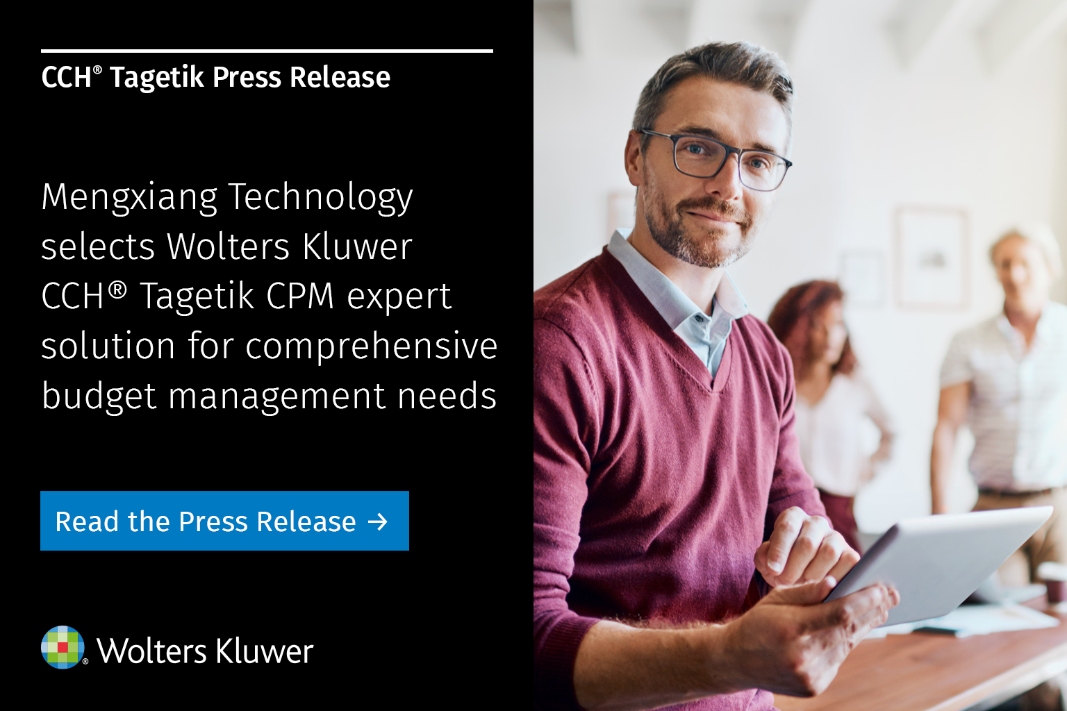 Mengxiang Technology selects CCH Tagetik CPM solution for comprehensive budget management needs ...