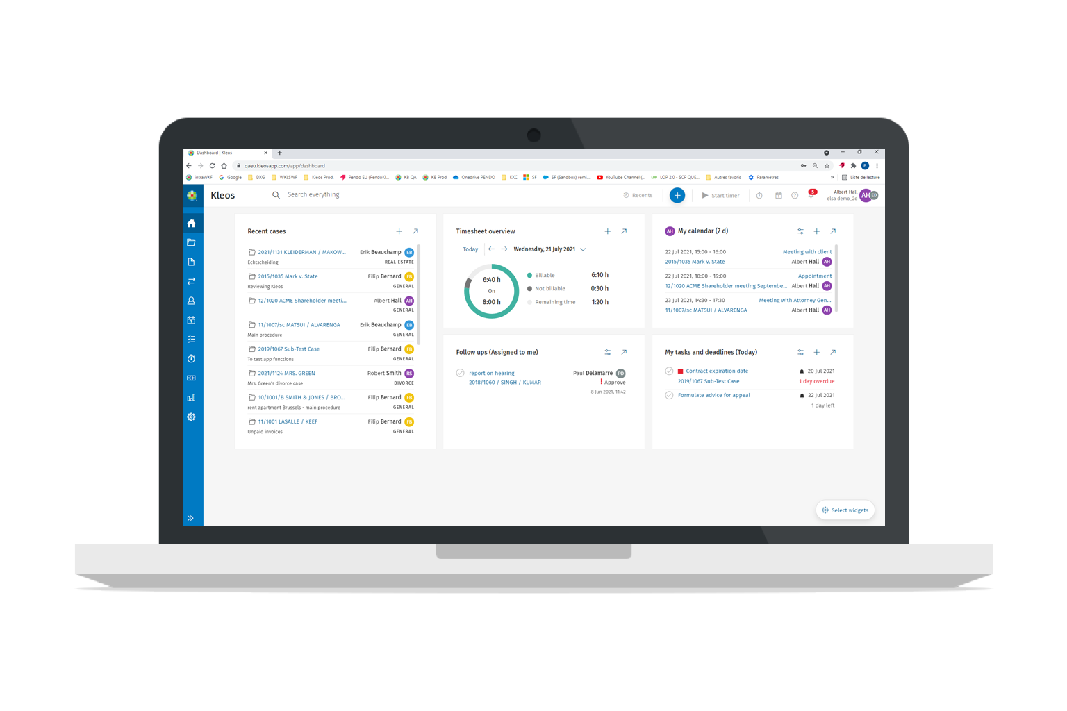 The best software for lawyers - manage your law firm with Kleos ...