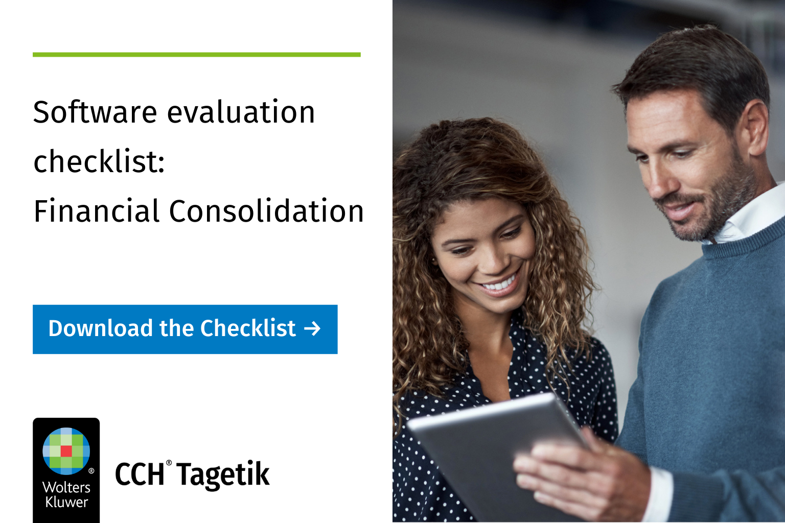 Financial Consolidation: software evaluation checklist - CCH Tagetik ...